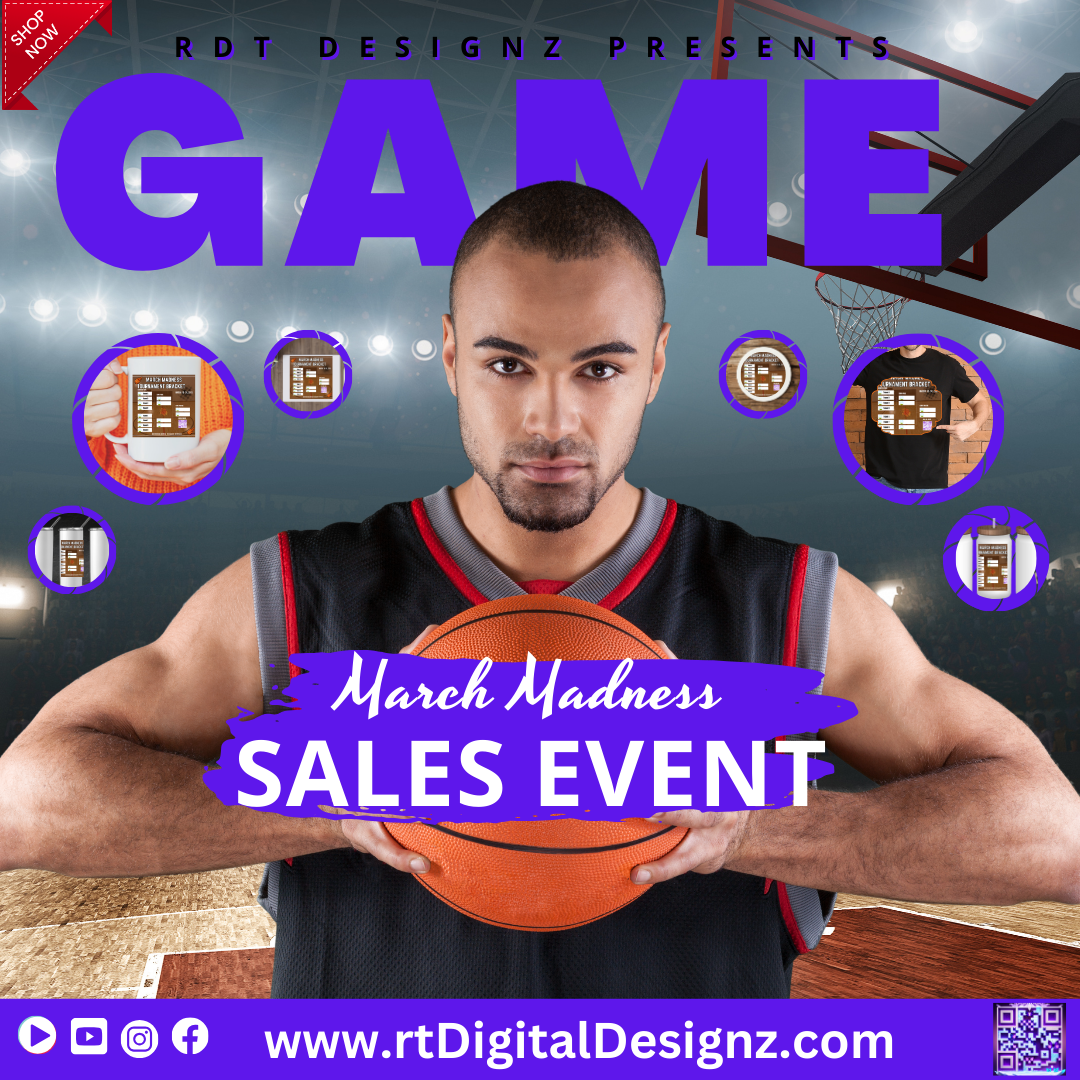 FREE March Madness Flyer Template – RT Digital Designz